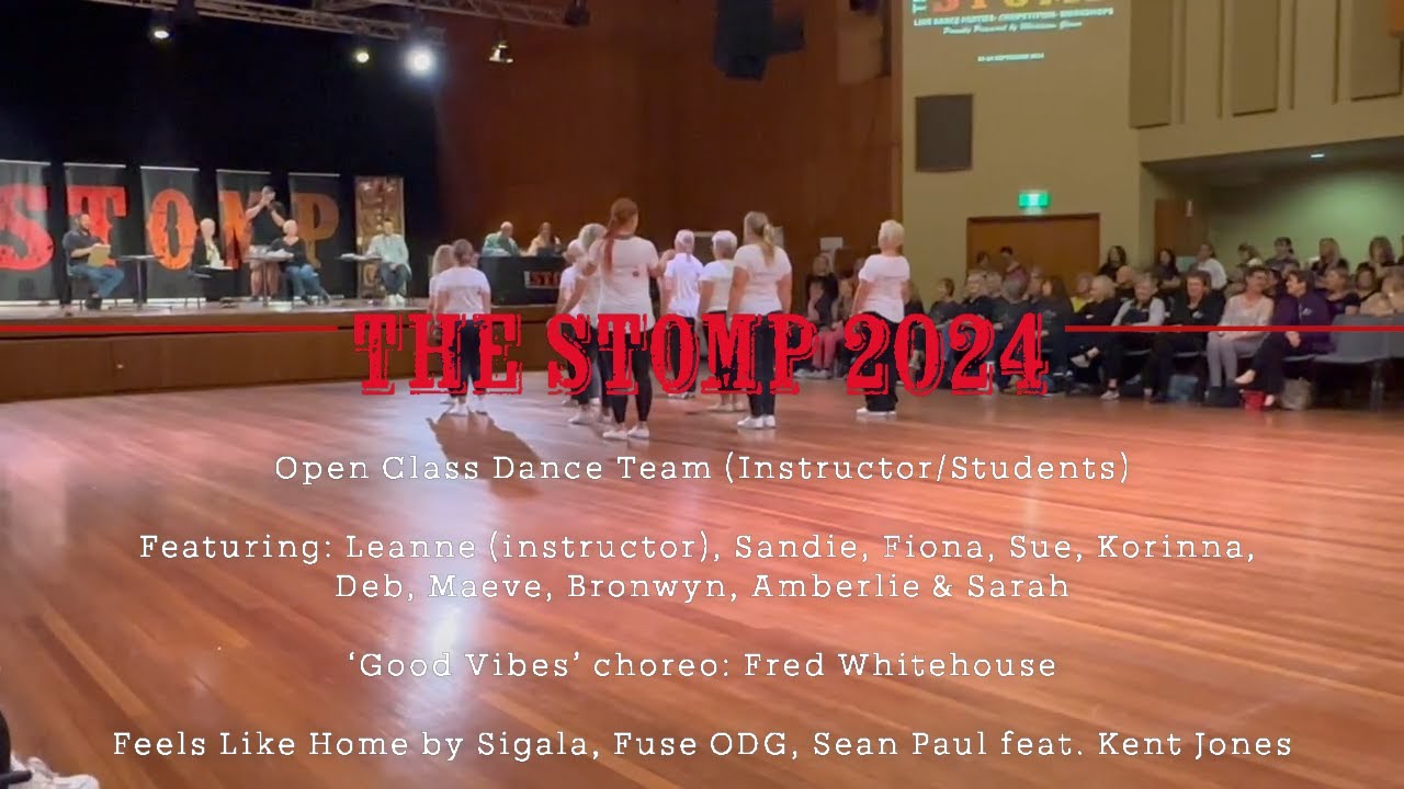 THE STOMP - Class Dance Team - Good Vibes - YouTube