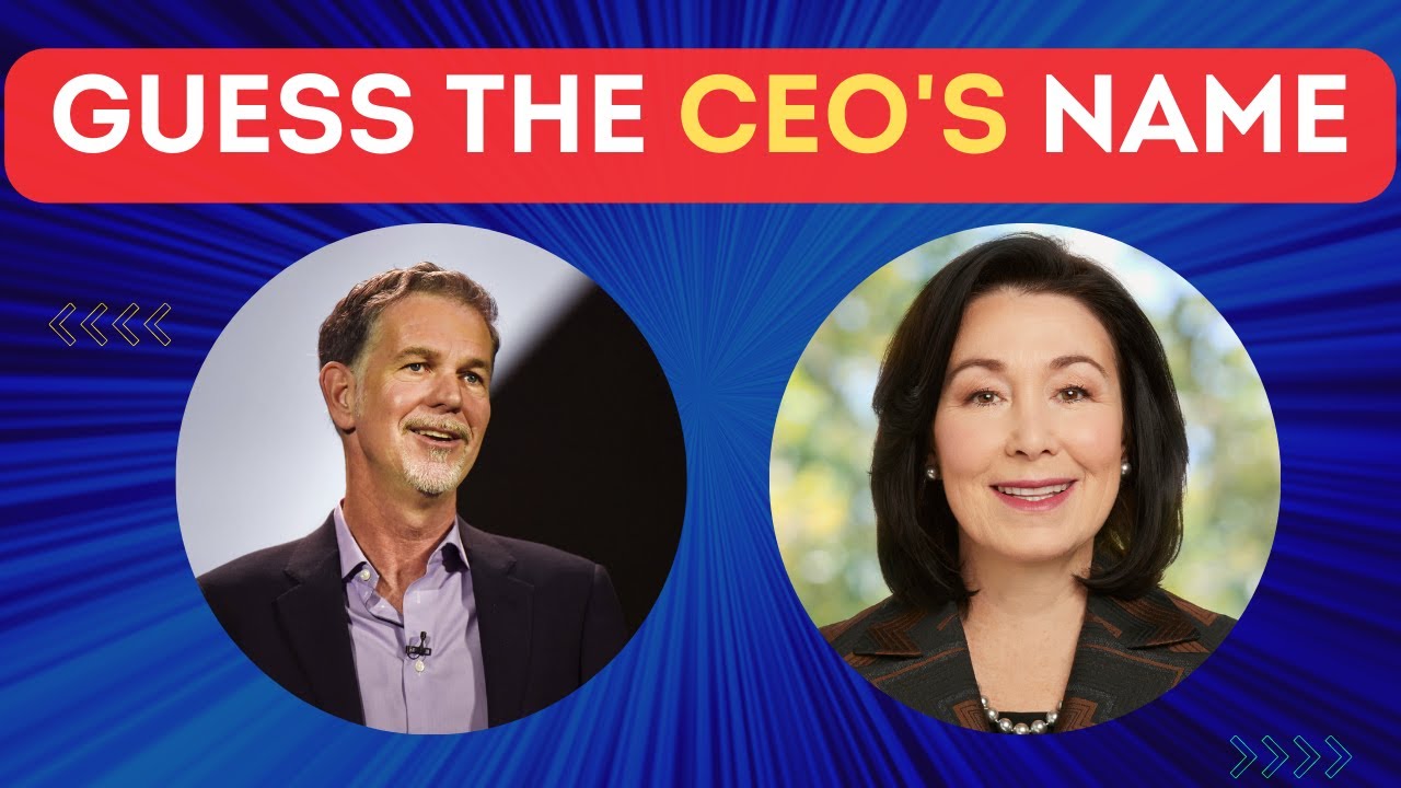 Guess The CEO's Name? Famous Companies CEO 2023 Quiz - YouTube