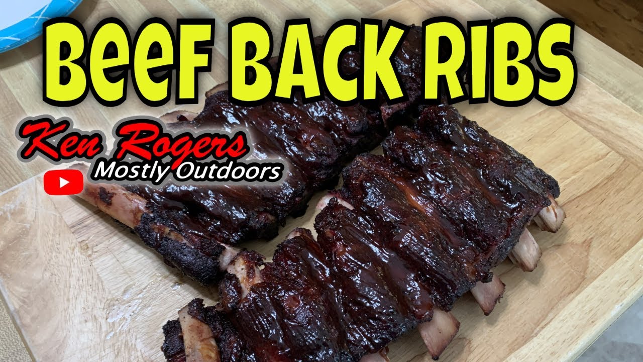 Crazy Good BEEF BACK RIBS | Char-Griller XD Grand Champ - YouTube