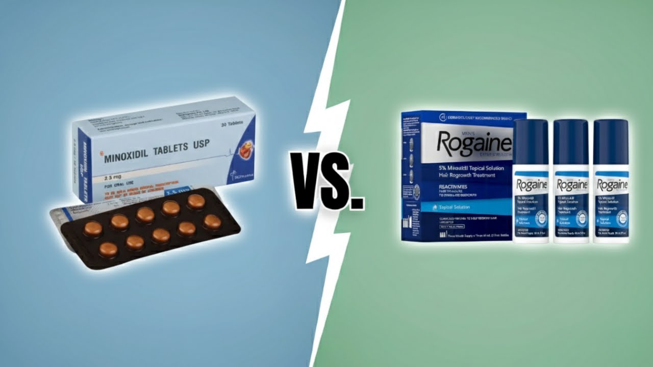 Oral vs. Topical Minoxidil | The TRUTH About Efficacy & Side Effects ...