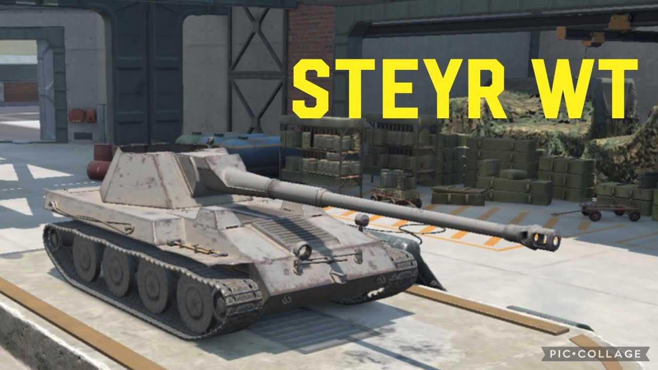 Steyr WT gameplay | WoT Blitz - YouTube