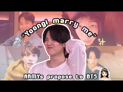 BTS's different reactions being proposed by ARMYs & \