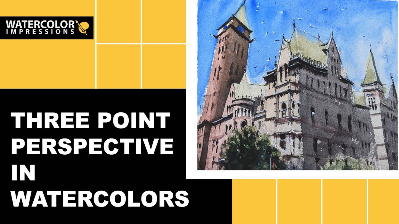 How To Do Point Three Point Perspective Painting YouTube How To Do Point Three Point Perspective Painting YouTube
