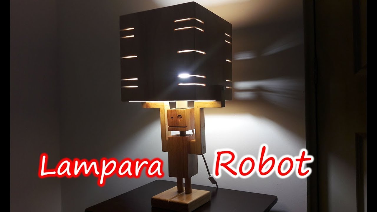 Lampara Robot - YouTube