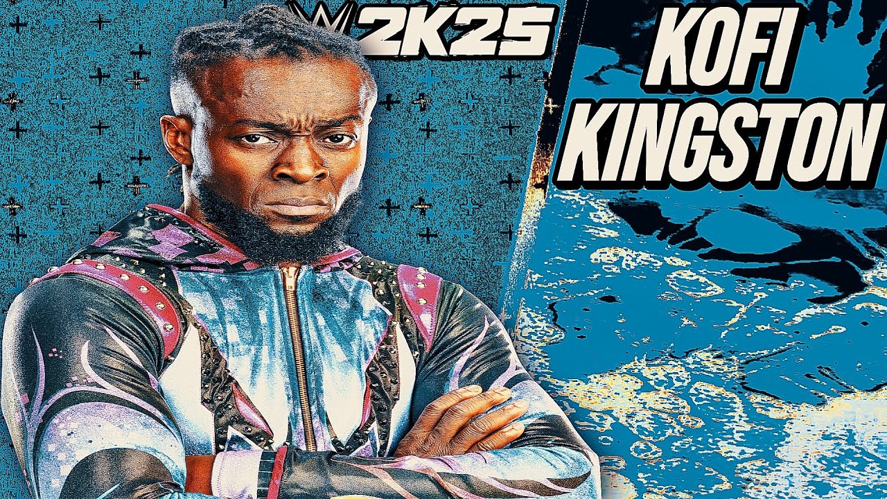 WWE 2K25 - Kofi Kingston Signatures and Finishers - YouTube