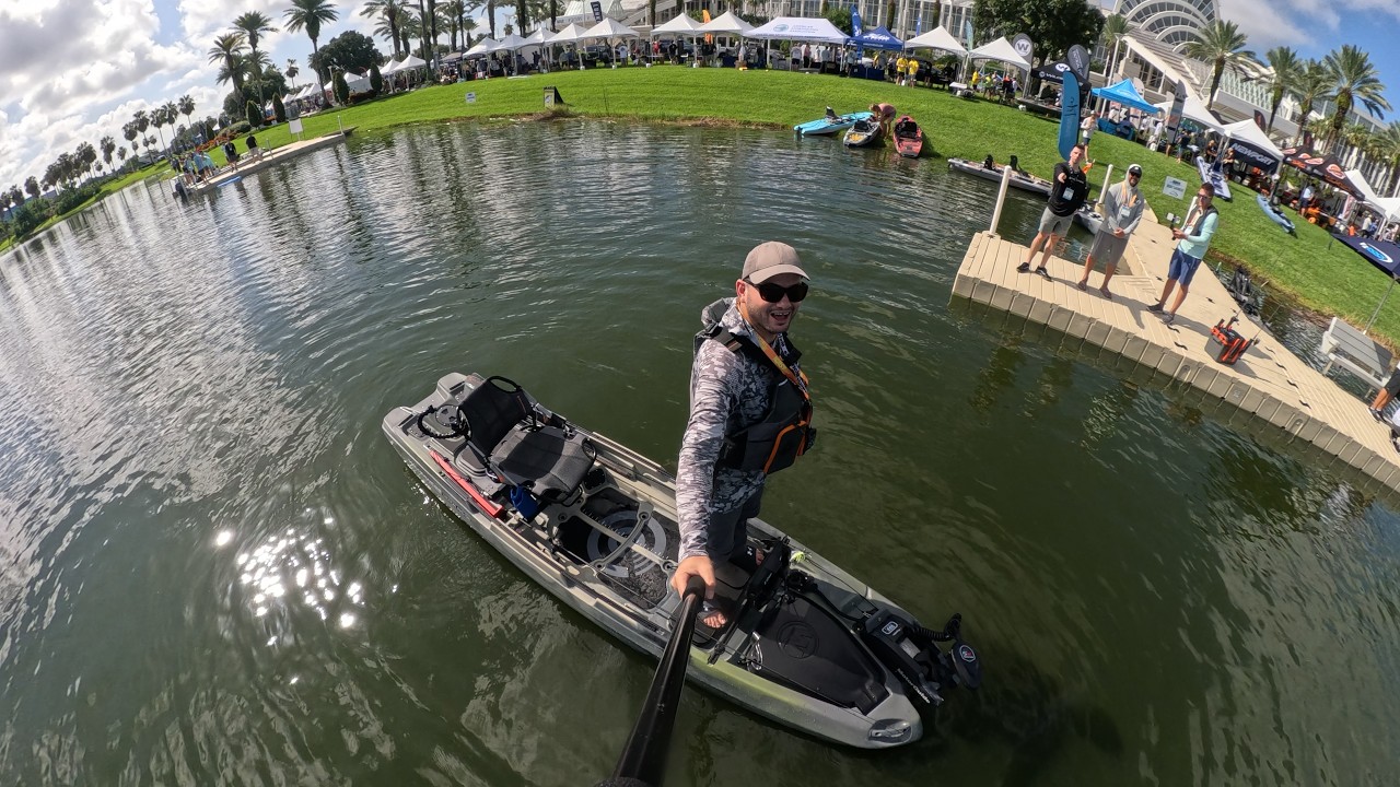 iCast 2024! CROSSED THE LINE? Wilderness Tactical Pro 128 Kayak Mini ...