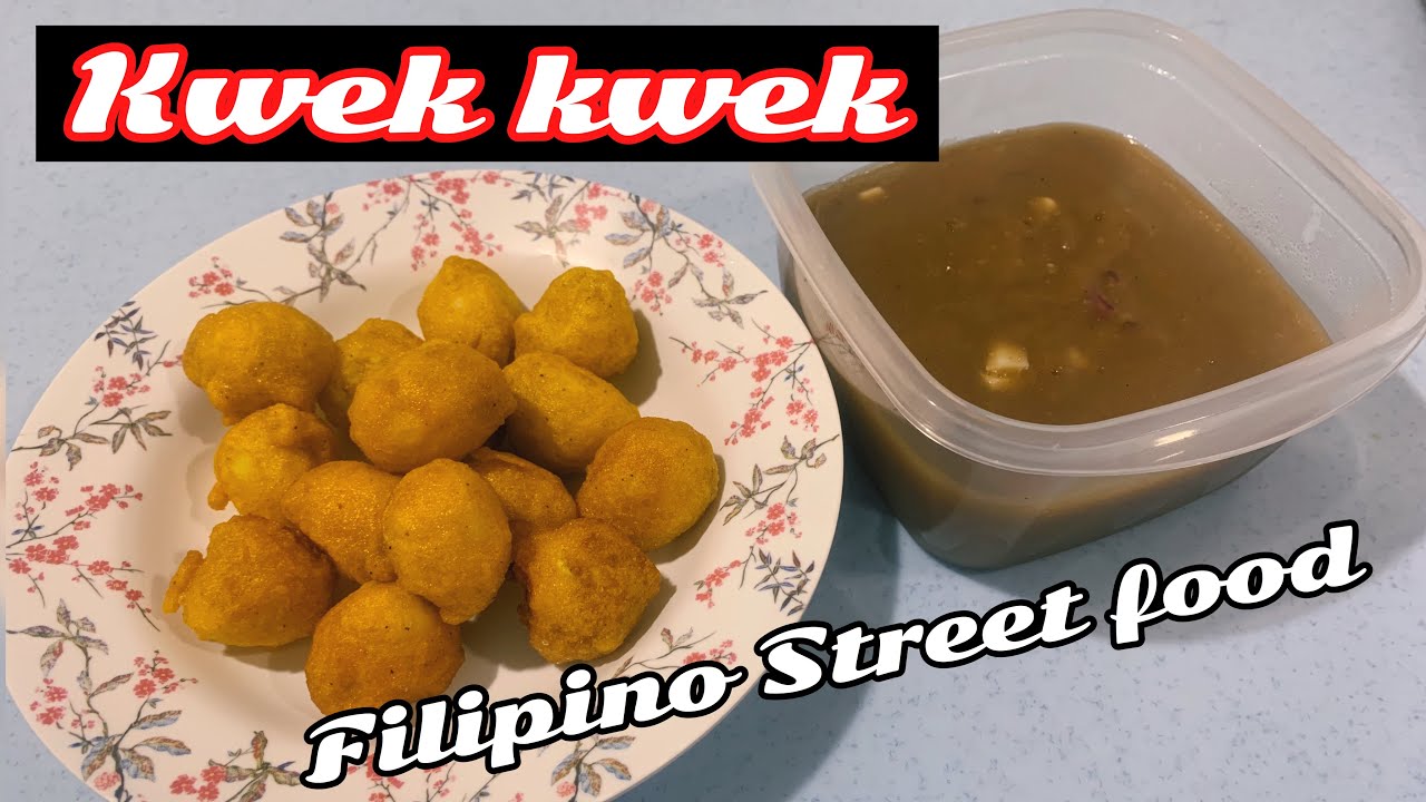 EASY HOMEMADE KWEK-KWEK & SWEET SAUCE RECIPE | Cheenee Gon VLG#36 - YouTube