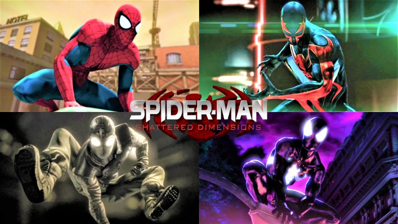 Spider-Man: Shattered Dimensions - All Cinematic Cutscenes (4K 60FPS ...