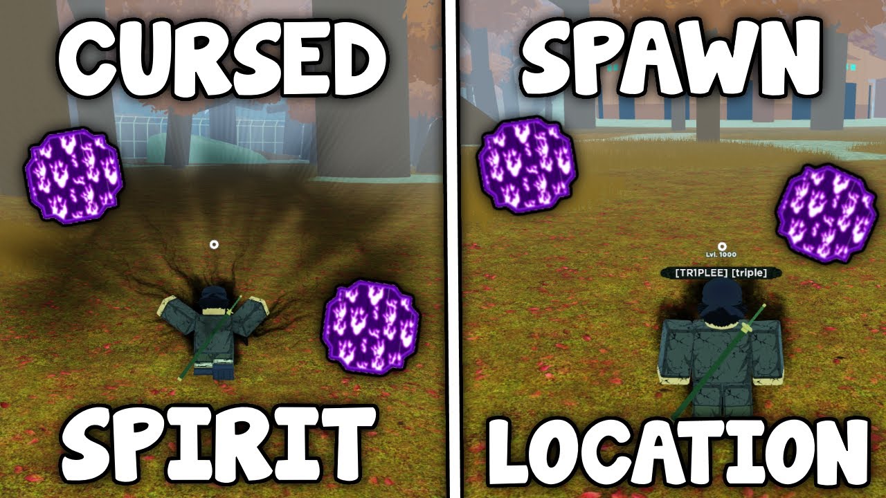 Cursed Spirit Spawn Location ( Shindo Life Roblox ) - YouTube