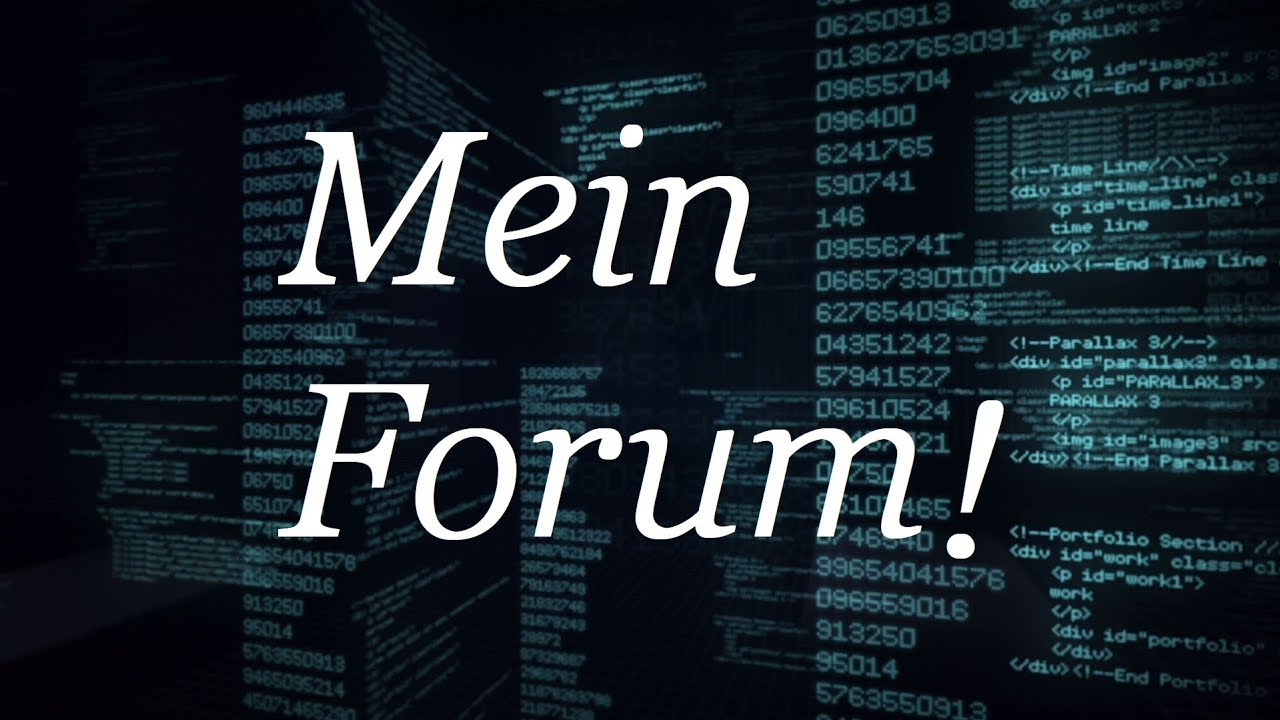 [Release] Mein Coding Forum | HowToCode - YouTube