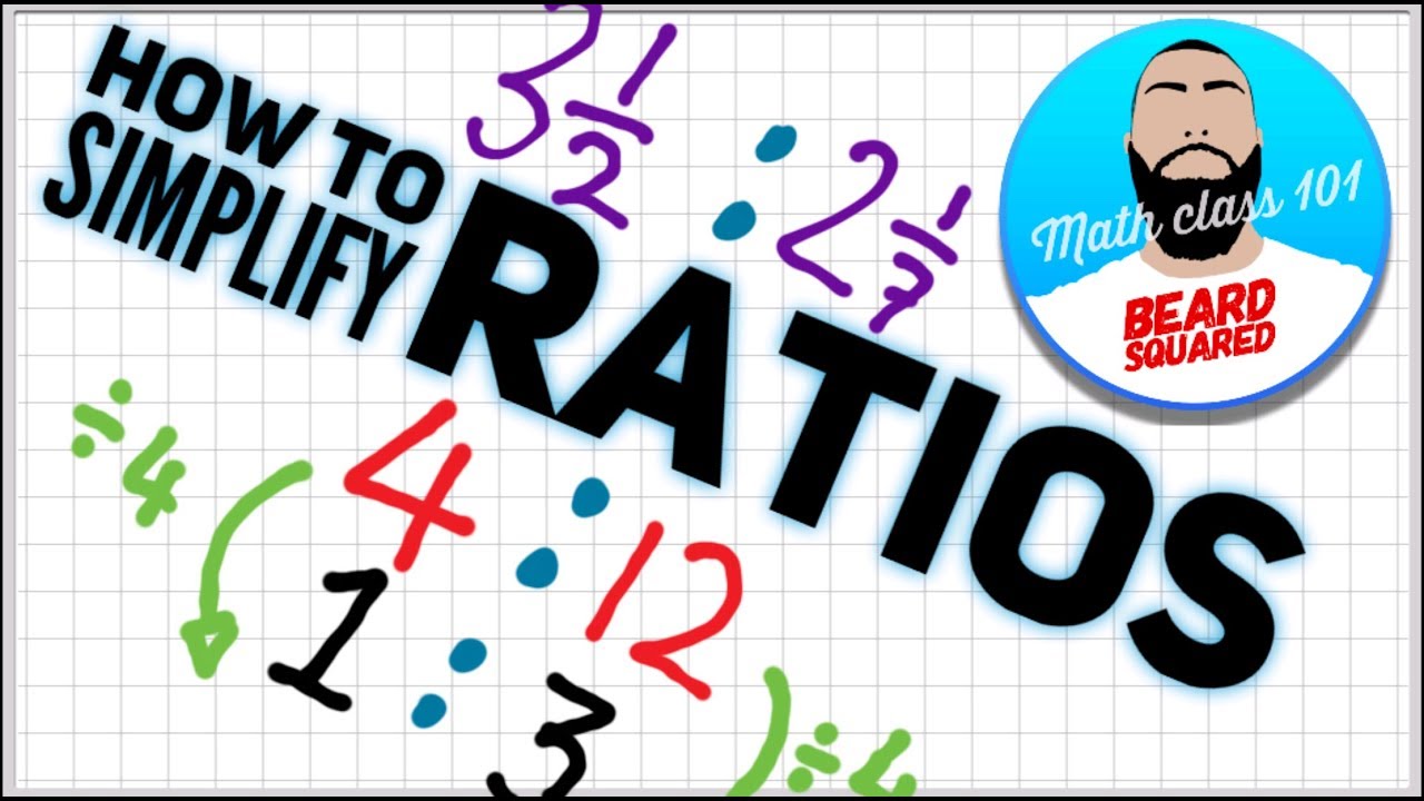 How to Simplify RATIOS | Beard Squared - YouTube