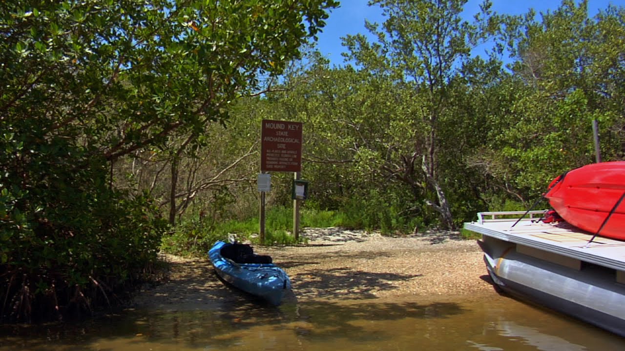 Mound Key Archaeological State Park - Estero Bay - YouTube
