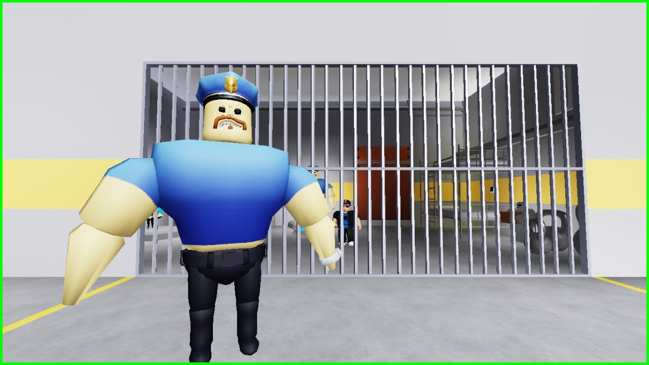ESCAPING ROBLOX MUSCLE PRISON RUN! - YouTube