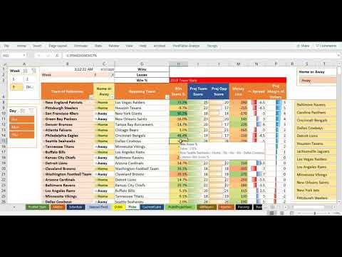 NFL Algorithm Week 3 Breakdown - YouTube
