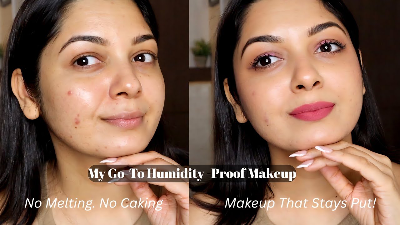 How I Do My Makeup In Humid Weather | No Cakey Base! - YouTube