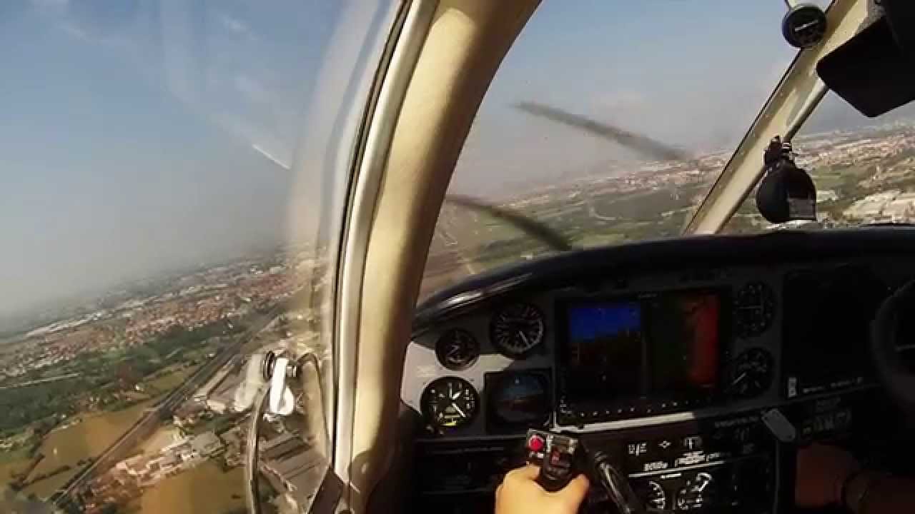 #GoPro Piper PA28 -IFR Training: VOR and ILS approaches- - YouTube