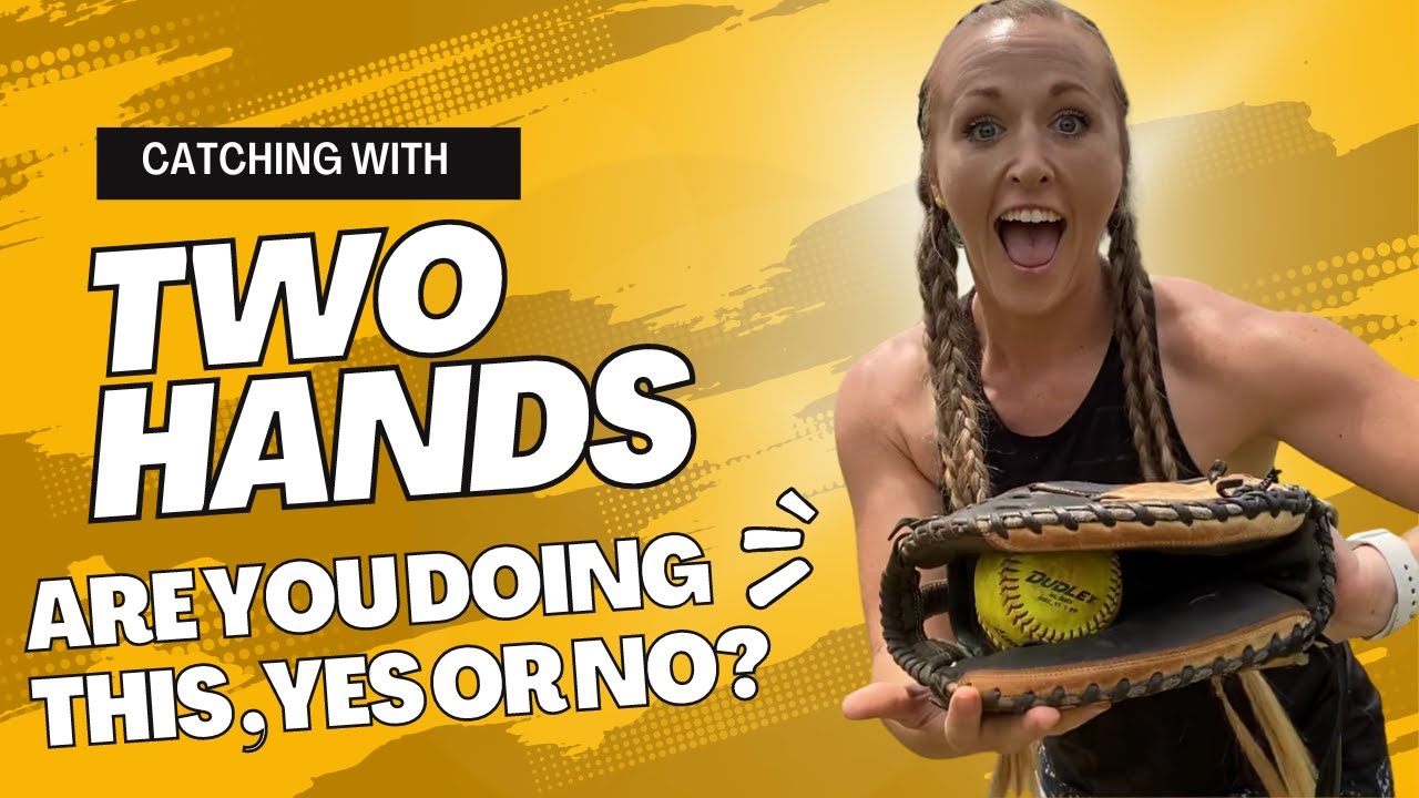 HOW TO CATCH WITH TWO HANDS/common mistakes - YouTube