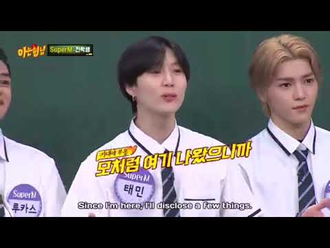 Leader Baekhyun super m ~ knowing bros