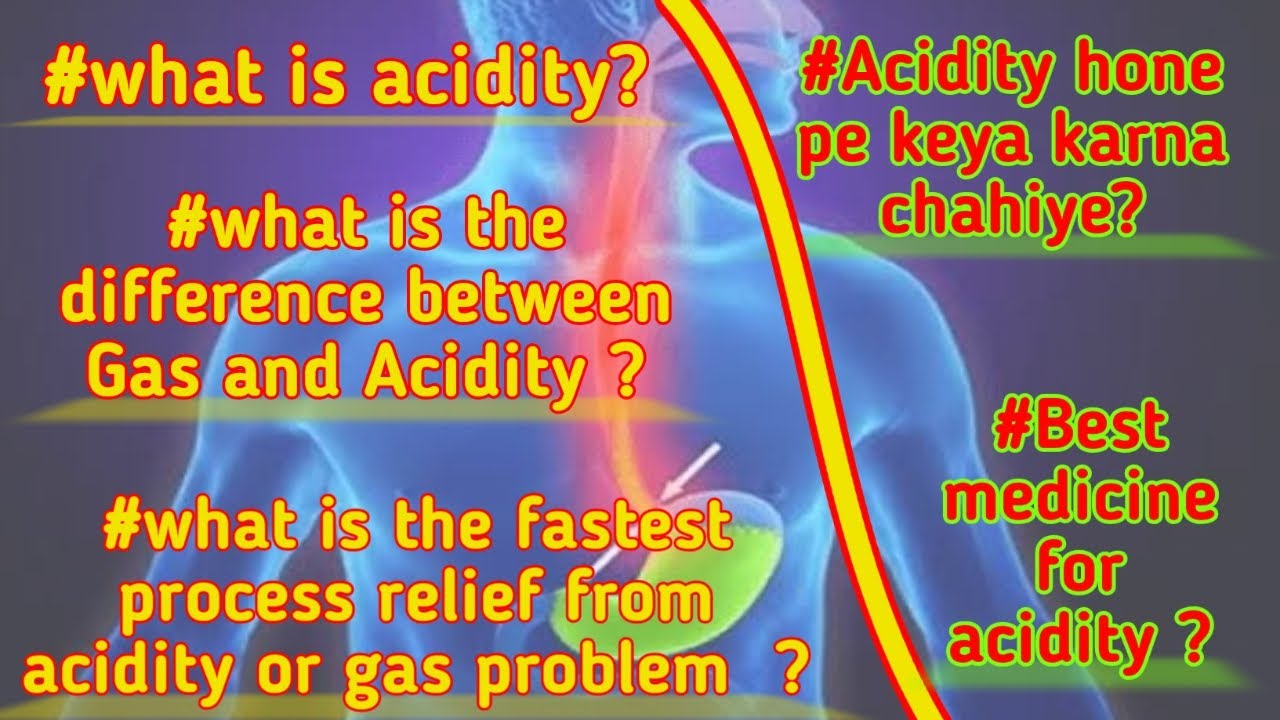 What is Acidity ? | How to relief from this problem ? | Fast relief process from acidity or gas ...