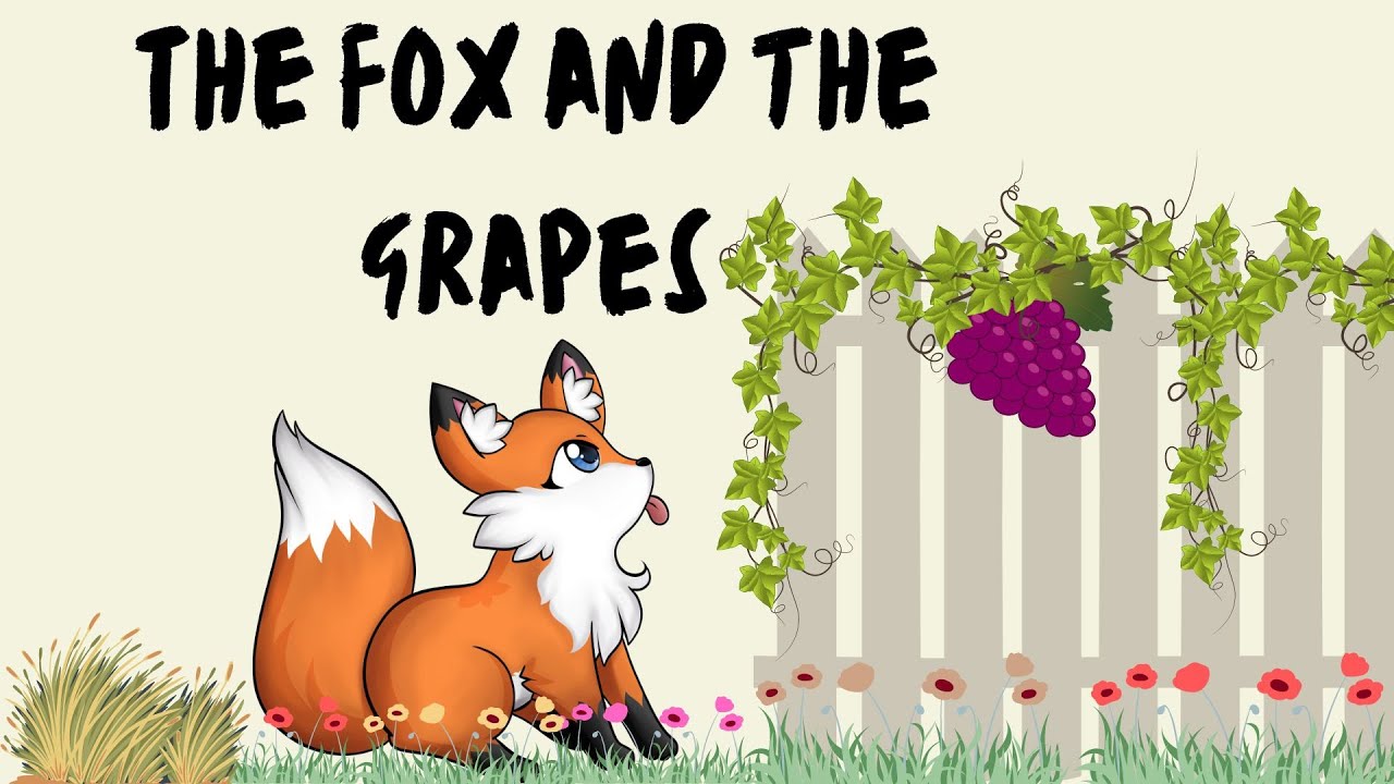 The fox and the grapes - YouTube
