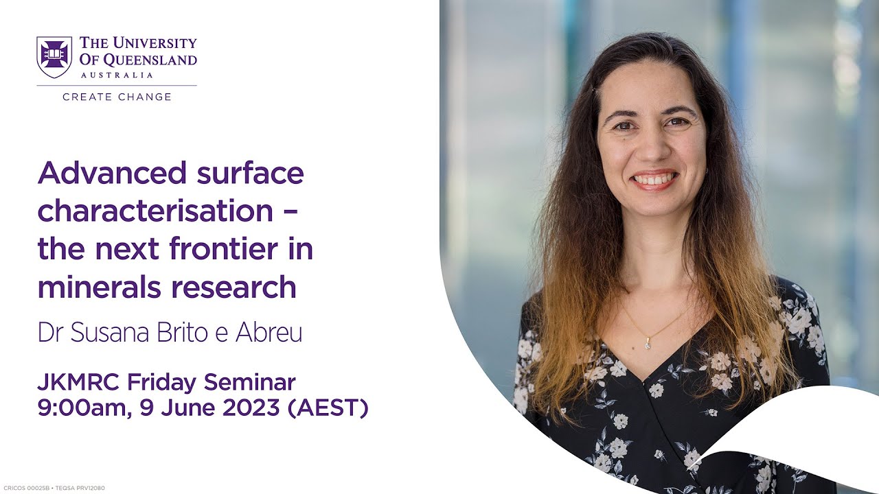 Advanced surface characterisation – the next frontier in minerals ...