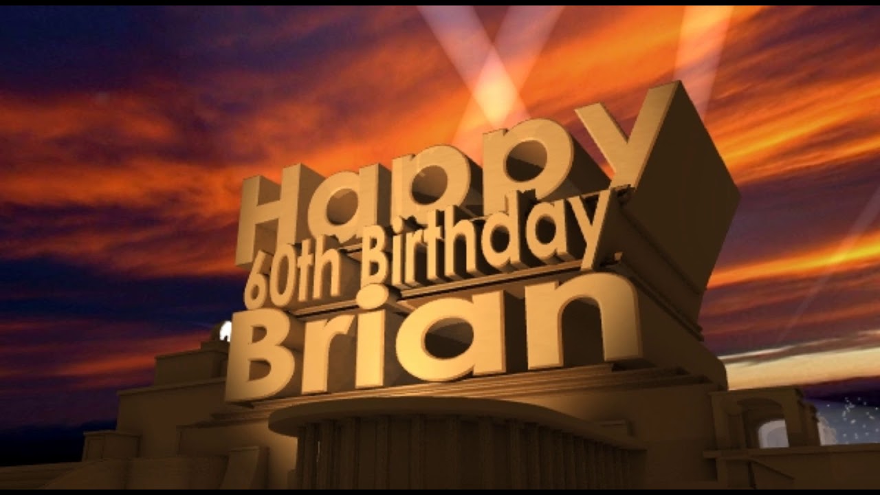 Happy 60th Birthday Brian - YouTube