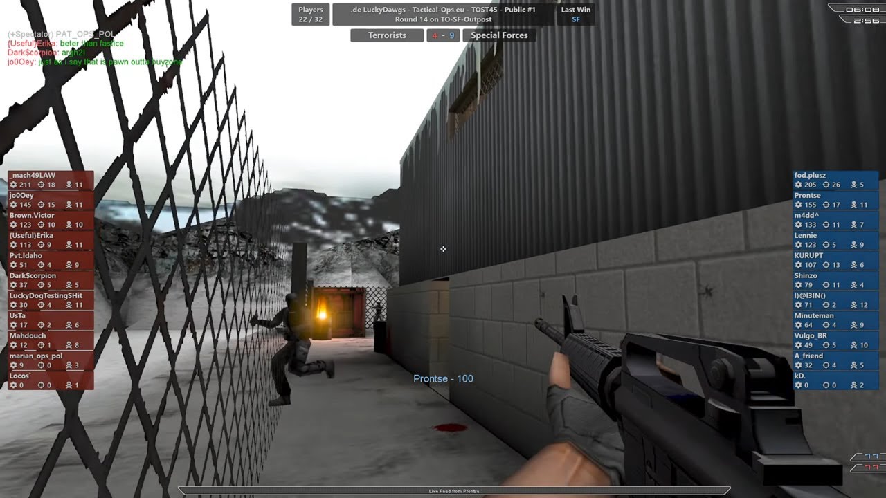 LIVE: Tactical Ops Multiplayer - Assault On Terror - UT99 - Links In ...