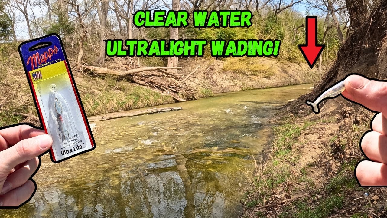 A fine day for CREEK wading! - YouTube