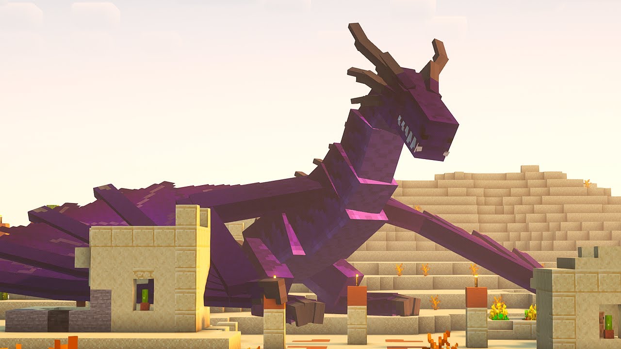 Can I Defeat a Colossal Dragon in Minecraft? - YouTube