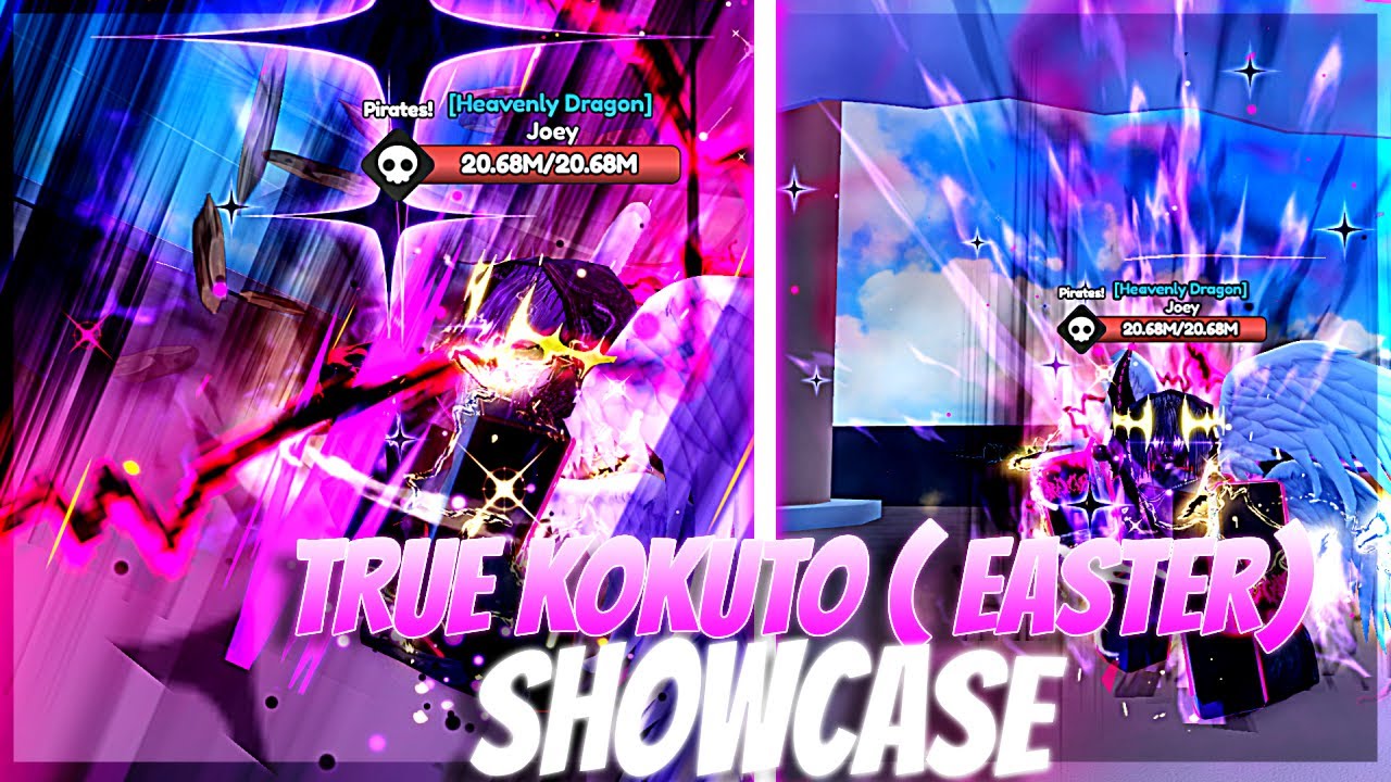 TRUE KOKUTO EASTER FULL SHOWCASE ( One Fruit Simulator) - YouTube