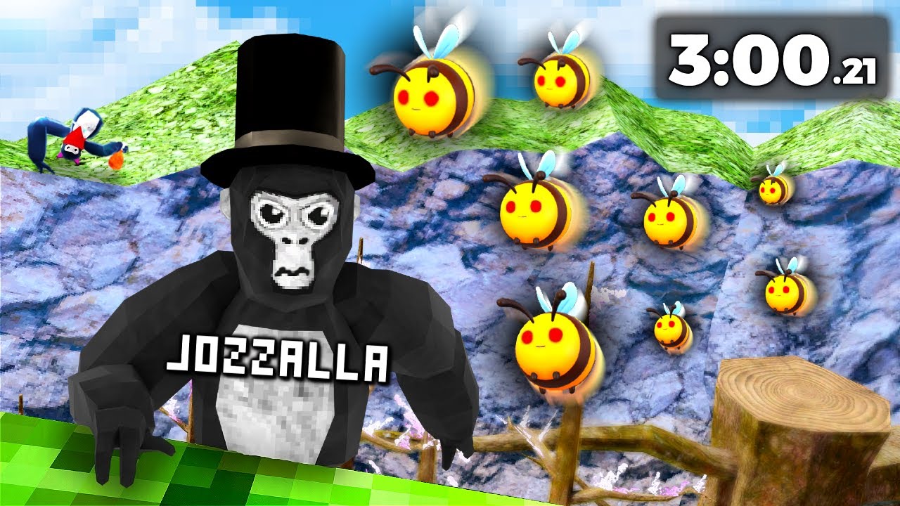 How Long Can We Outrun The Bees in Gorilla Tag? - YouTube