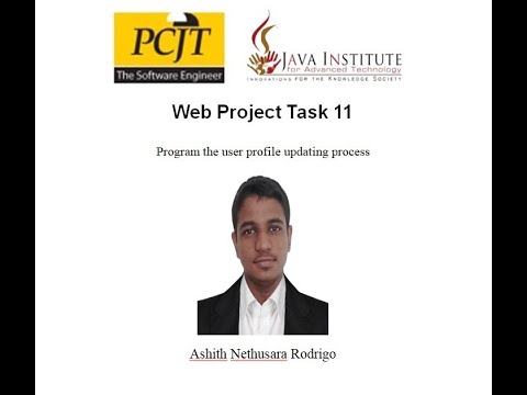 Web Project Task 11 - YouTube