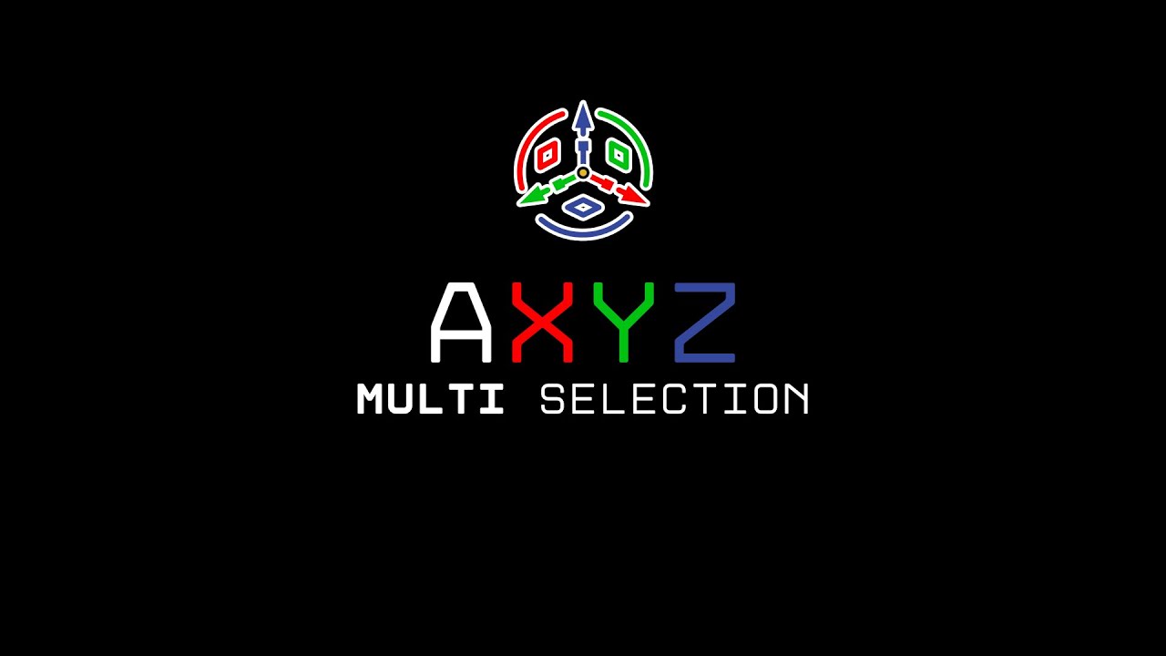 Axyz for SketchUp | Understanding Multi Selection Quickcard - YouTube