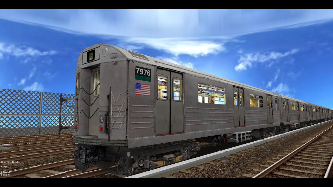 openbve: reroute morning run. R39 {3} new lots to harlem 148 street ...