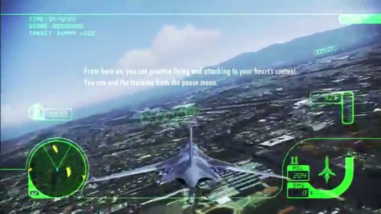 Testing the Delphinus (Ace Combat: Infinity) - YouTube