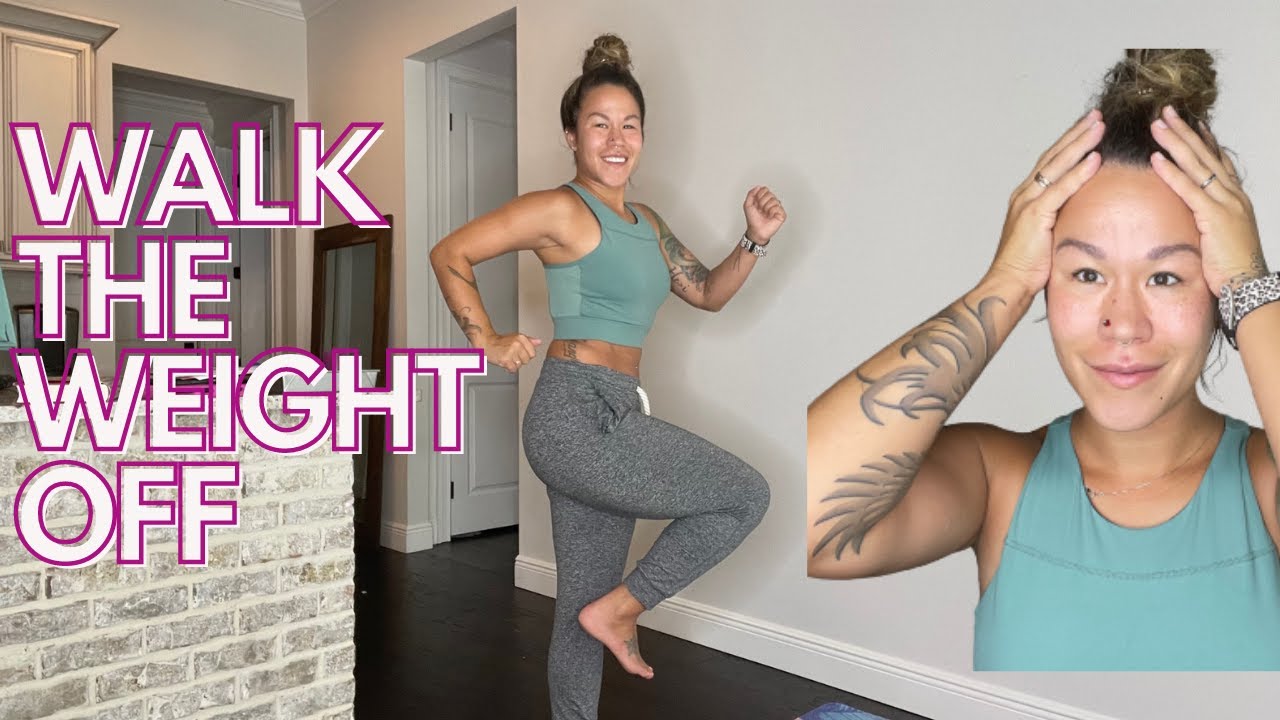WALK THE WEIGHT OFF! 10 MIN LOW IMPACT INDOOR WALKING WORKOUT - YouTube