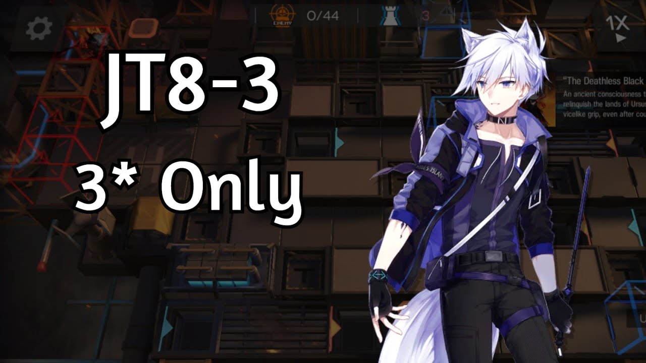 [Arknights] JT8-3 Low Rarity Clear - YouTube