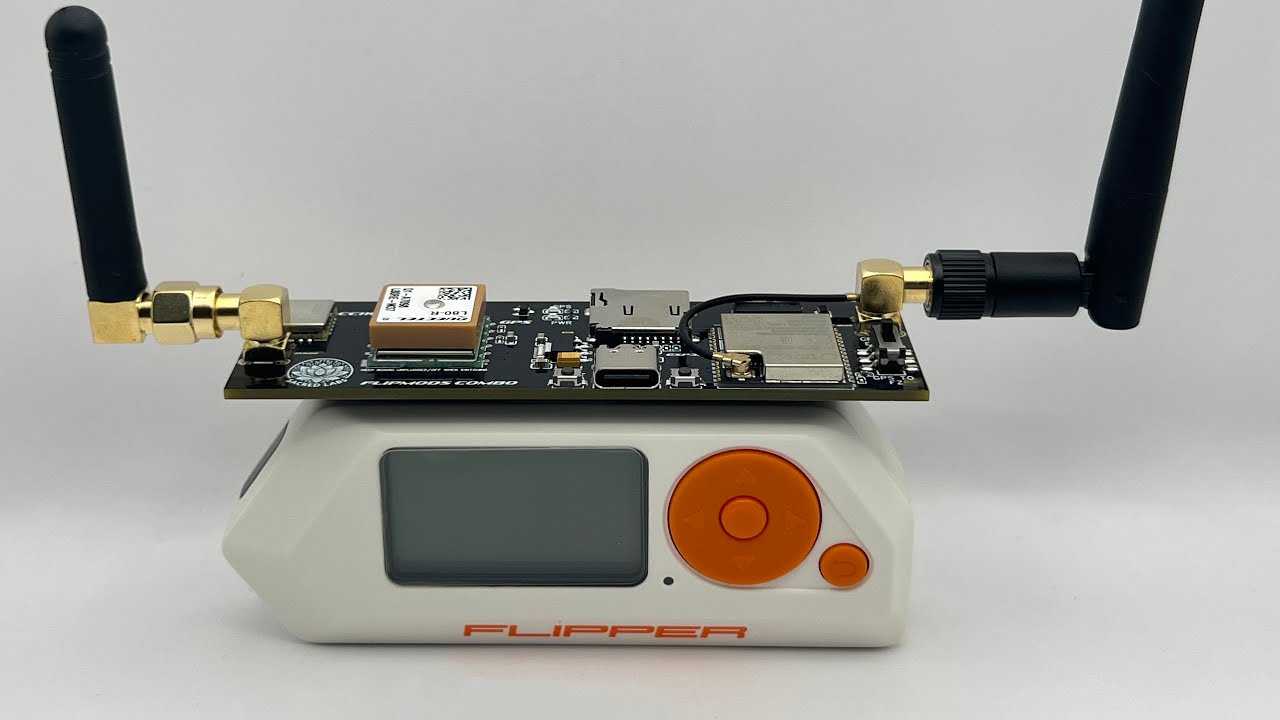FlipMods Combo Board with ESP32, CC1101 and GPS - YouTube FlipMods Combo Board with ESP32, CC1101 and GPS - YouTube