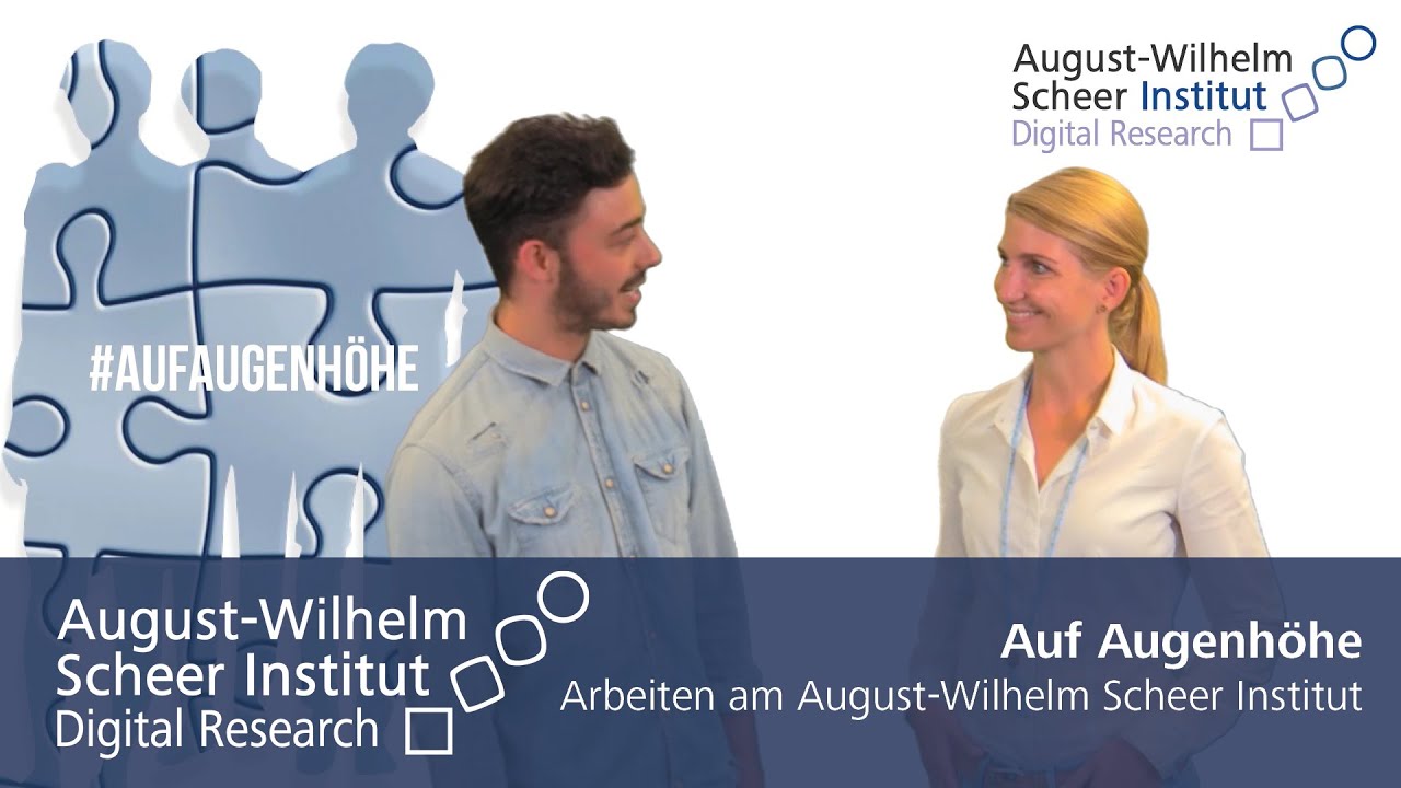 Auf Augenhöhe - Arbeiten am August-Wilhelm Scheer Institut - YouTube