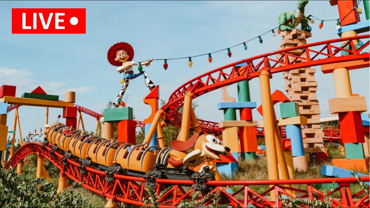 🔴LIVE Slinky Sunday at Hollywood Studios! Walt Disney World Live Stream ...