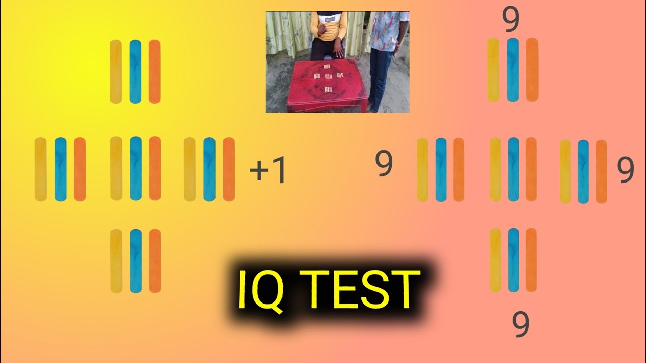 Amazing Trick 9 Stick Game! IQ Test Game @BrainTestChallenge # ...
