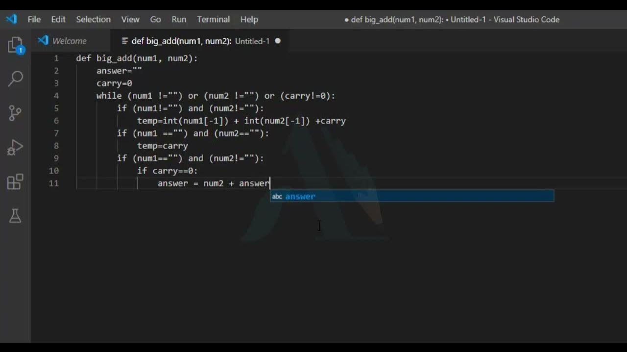 Add very big numbers in python - YouTube