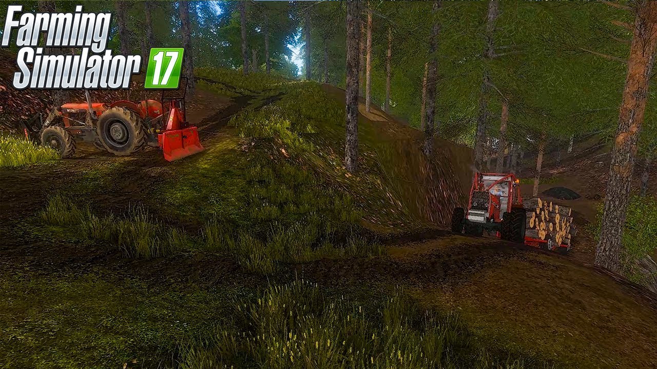 Transporting logs | UTH 17 Forestry | Farming Simulator 2017 | Episode ...