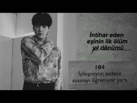 Min Yoongi ile hayâl et. || \