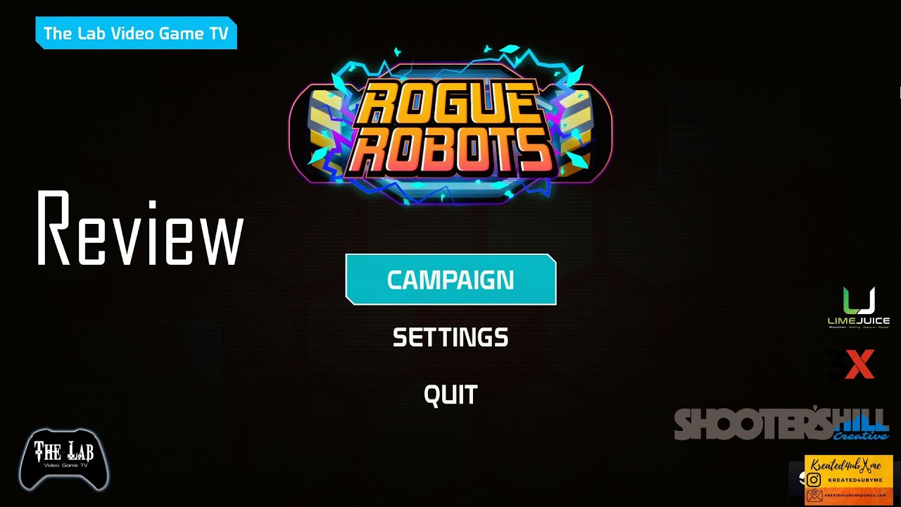 Rogue Robots - Review - Indie (The Lab Video Game TV) - YouTube