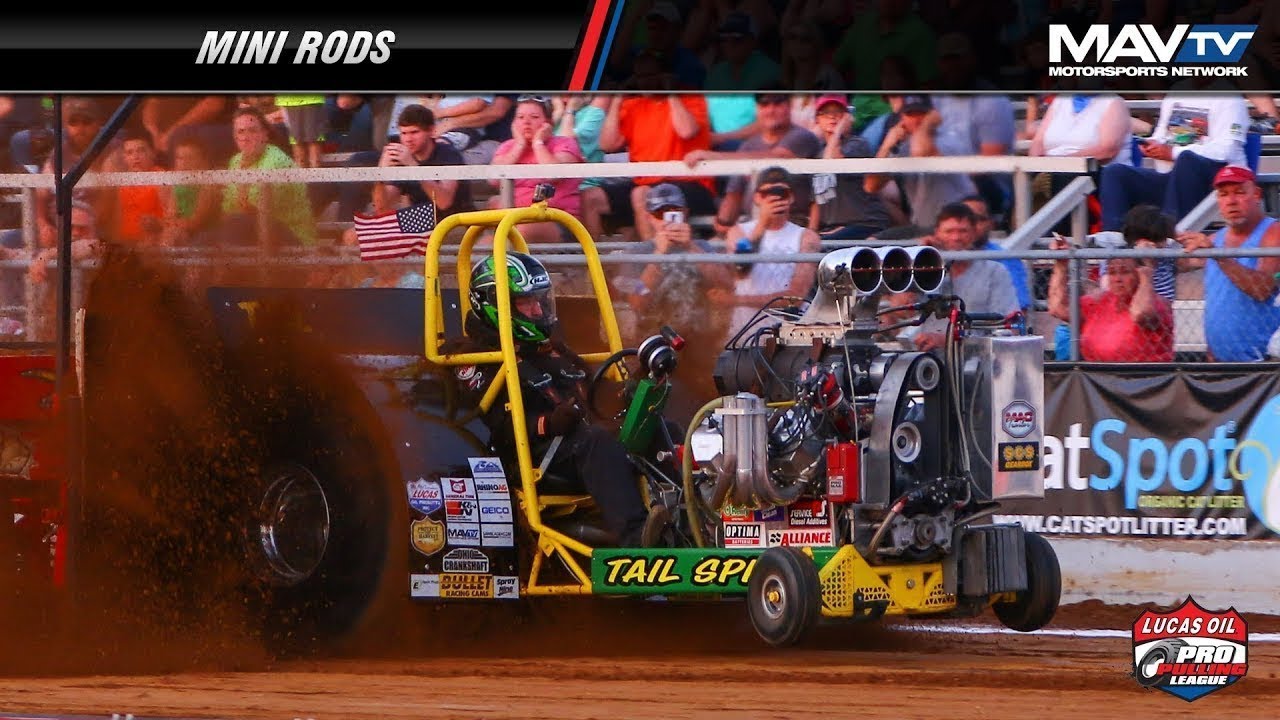 PPL 2018: Mini Rods Tractors pulling at the Memphis International ...