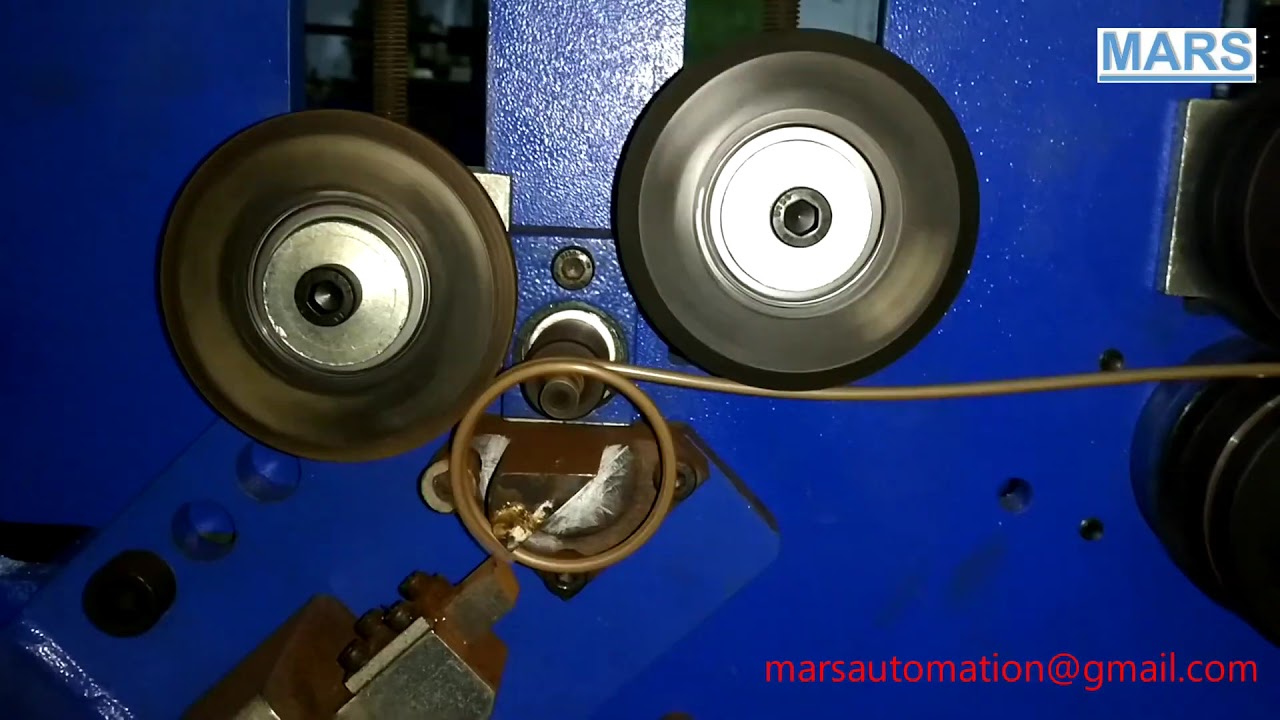 High Speed Small Diameter Ring Making Machine - YouTube