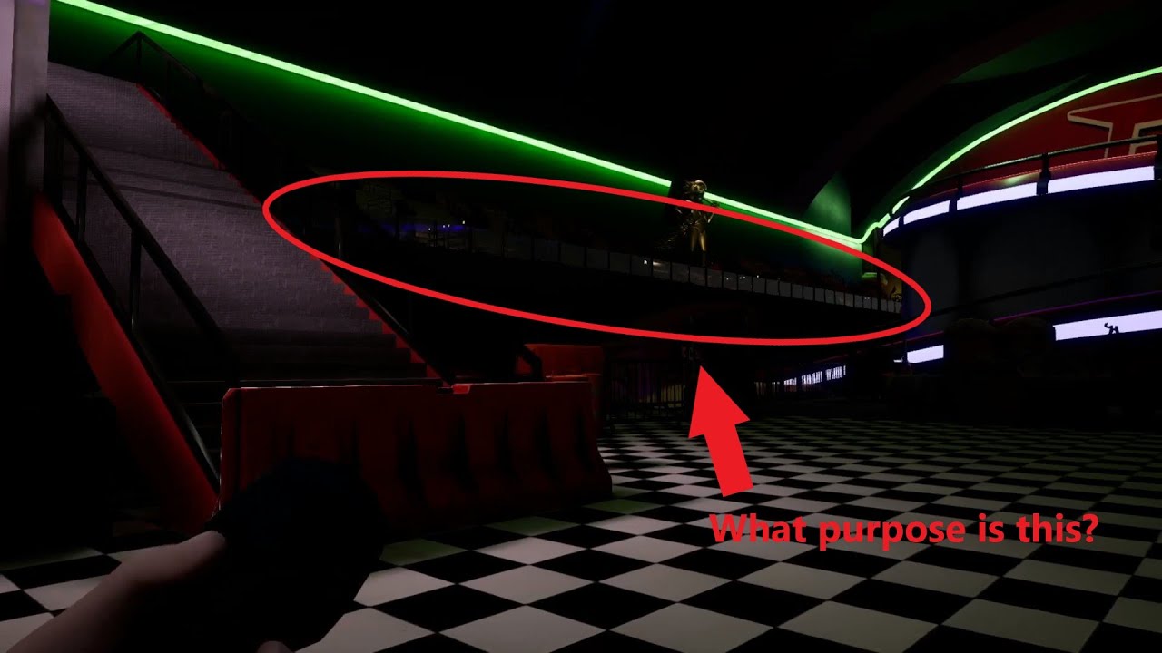 Getting into the Unused Roxy Raceway Area - Five Nights at Freddy's ...