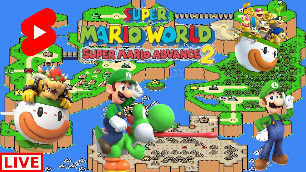 Super Mario Advance 2 Super Mario World Live Stream Part 2 Finale ...