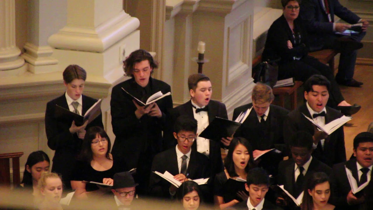 2018 California SATB All-State High School Honor Choir - YouTube